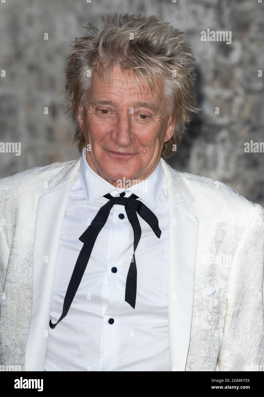 Rod Stewart attends the Sun's Who Cares Wins Awards 2021 at The ...