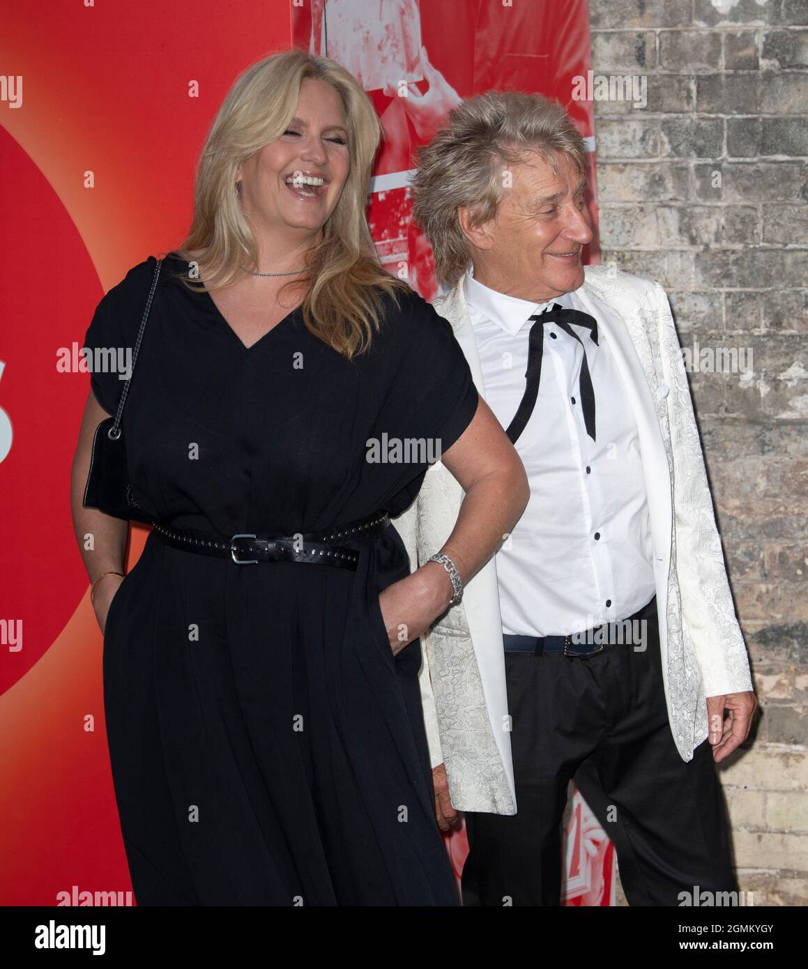 Penny Lancaster and Rod Stewart attend the Sun's Who Cares Wins Awards ...
