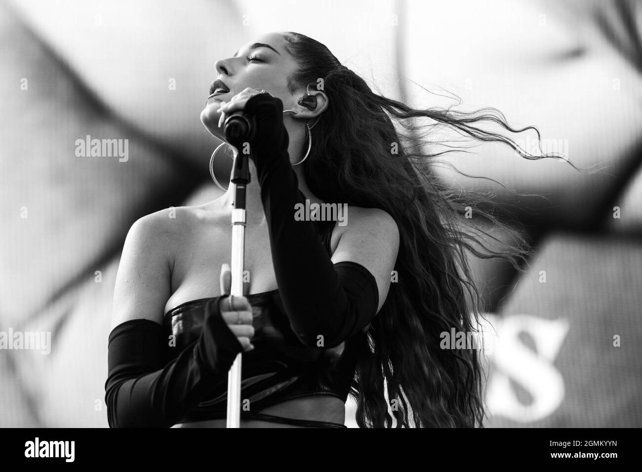 Maeta performs on Day One of the Lights on Festival at Concord Pavilion ...