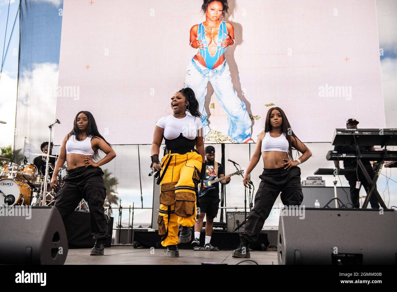 Samaria performs on Day One of the Lights on Festival at Concord ...