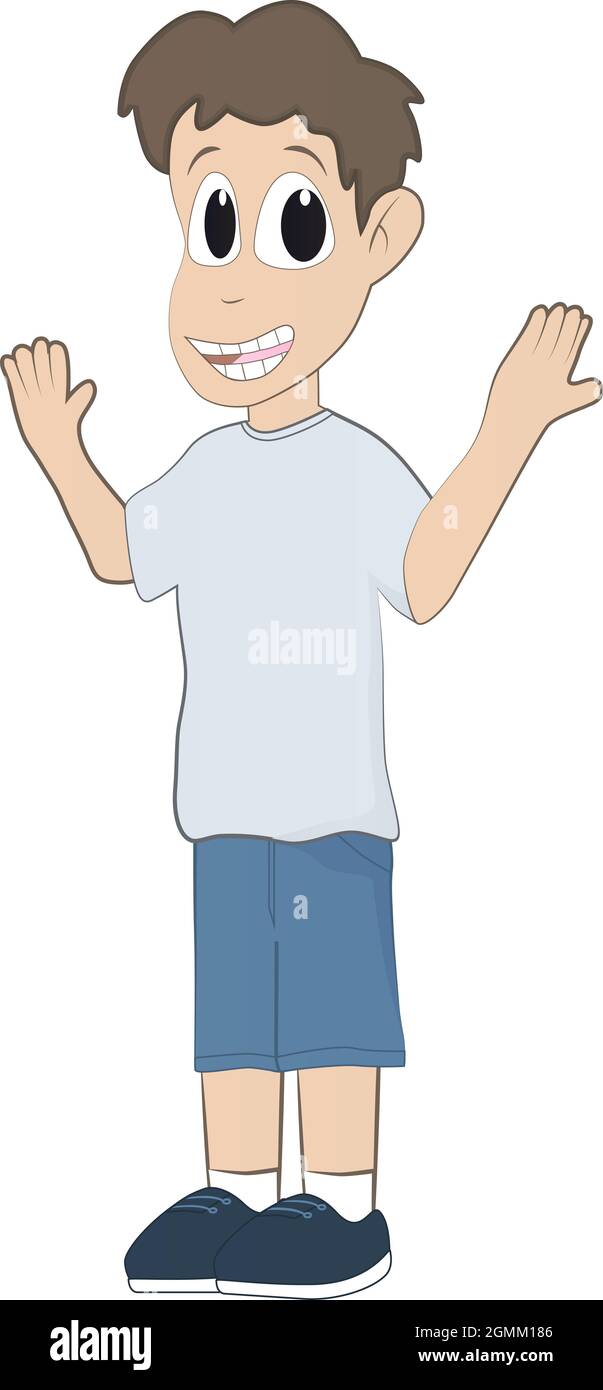 Friendly Boy Clipart