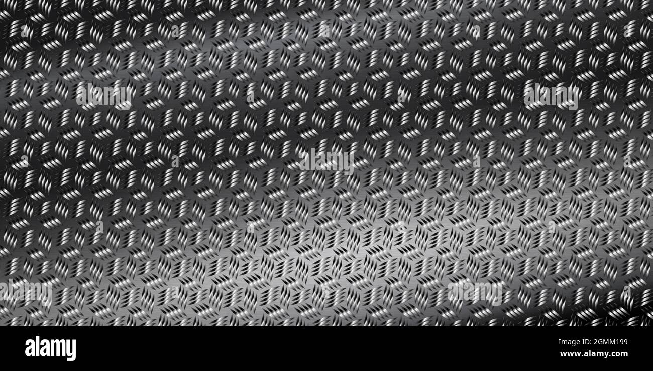 Metal background of diamond plate texture dark gray material design for ...