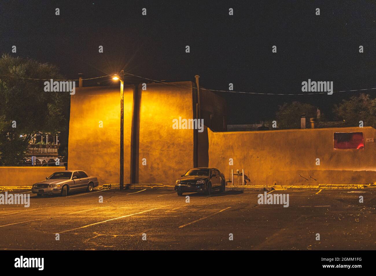 Sodium Vapor Lights At Night