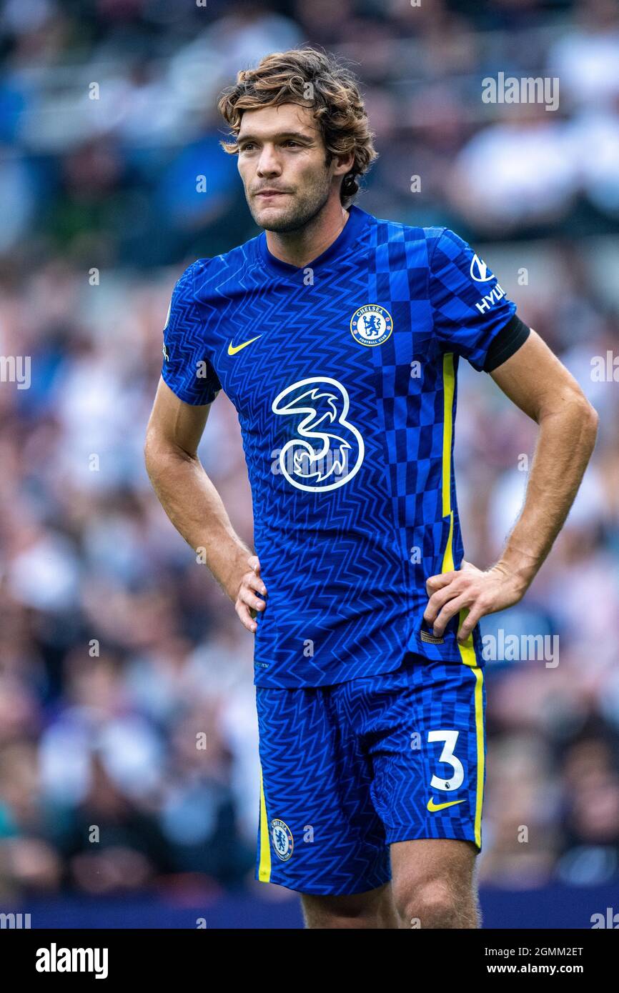 LONDON, ENGLAND - SEPTEMBER 19: Marcos Alonso during the Premier League ...