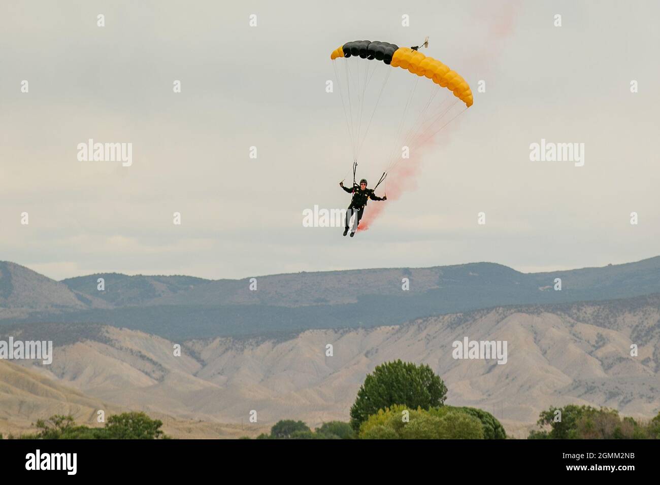 Staff Sgt. Jason Bauder, U.S. Army Parachute Team and Colorado native ...