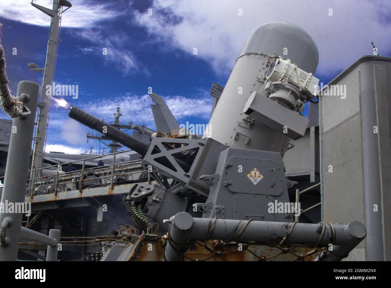 210919-N-RC359-1040 INDIAN OCEAN (Sept. 19, 2021) – A MK15 Phalanx ...