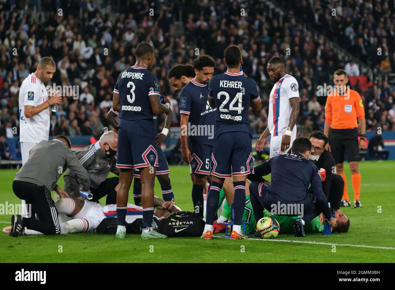 Paris, France. 20th Sep, 2021. PSG Goalkeeper GIANLUIGI DONNARUMMA in ...