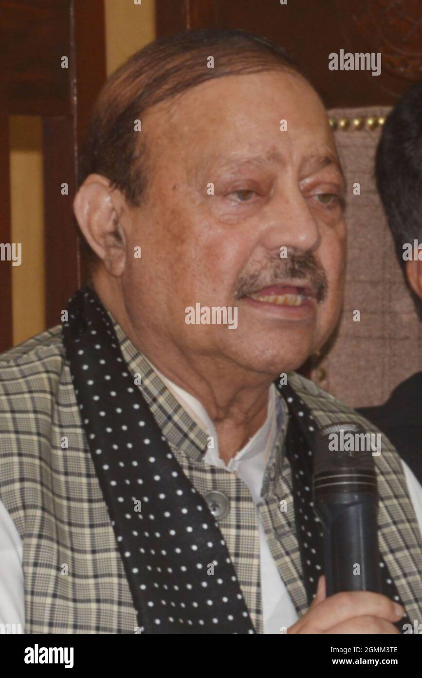 Lahore, Pakistan. 19th Sep, 2021. President Azad Jammu and Kashmir ...