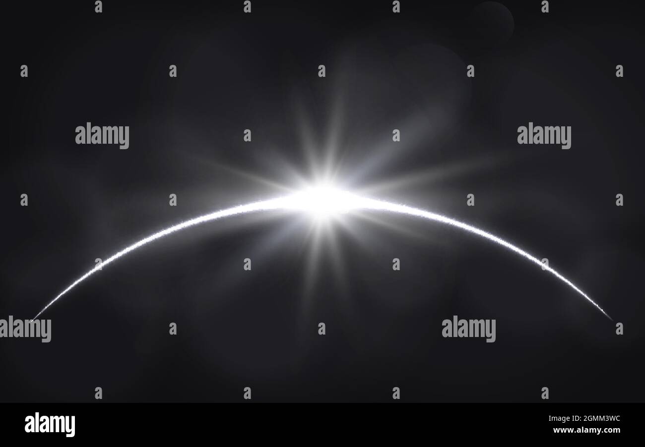 Cosmic rays earth Stock Vector Images - Alamy