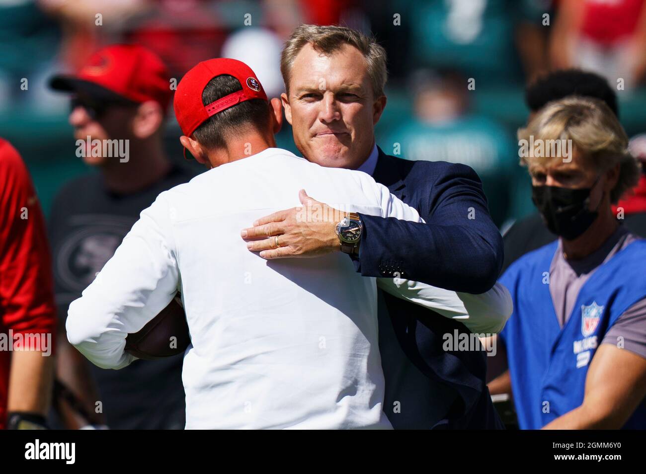 Philadelphia, Pennsylvania, USA. 19th Sep, 2021. San Francisco 49ers ...