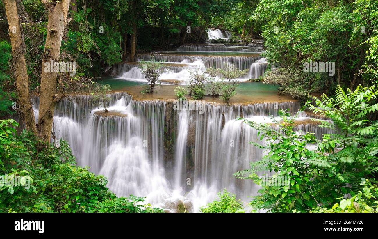 Most Beautiful Jungle Waterfall