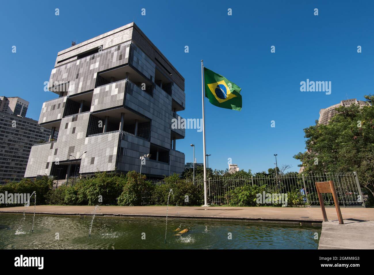 Petrobras Headquarters Building in downtown Rio de Janeiro Stock Photo ...