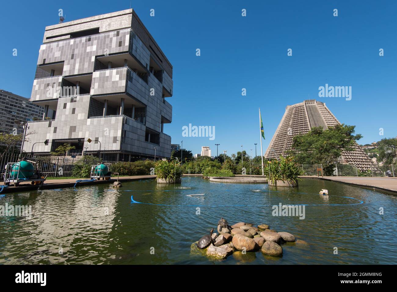 Petrobras Headquarters Building in downtown Rio de Janeiro Stock Photo ...