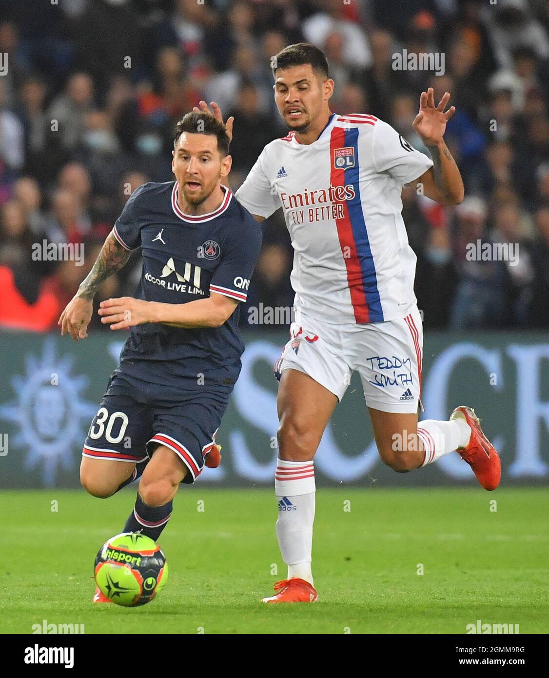 PSG's Lionel Messi during the Ligue 1 Paris Saint Germain (PSG) v ...
