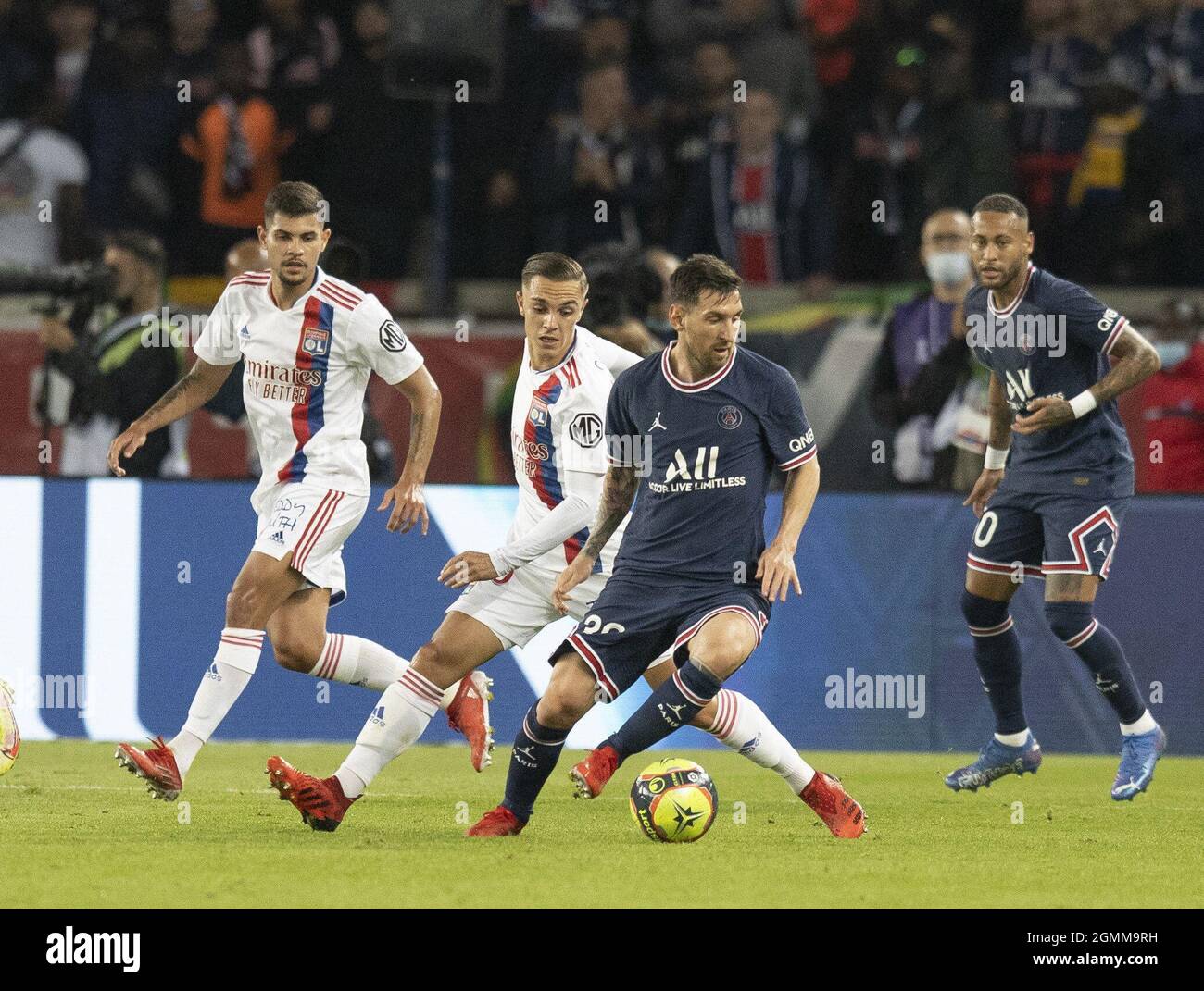 Lionel MESSI of PSG in action during the the Ligue 1 Paris Saint ...