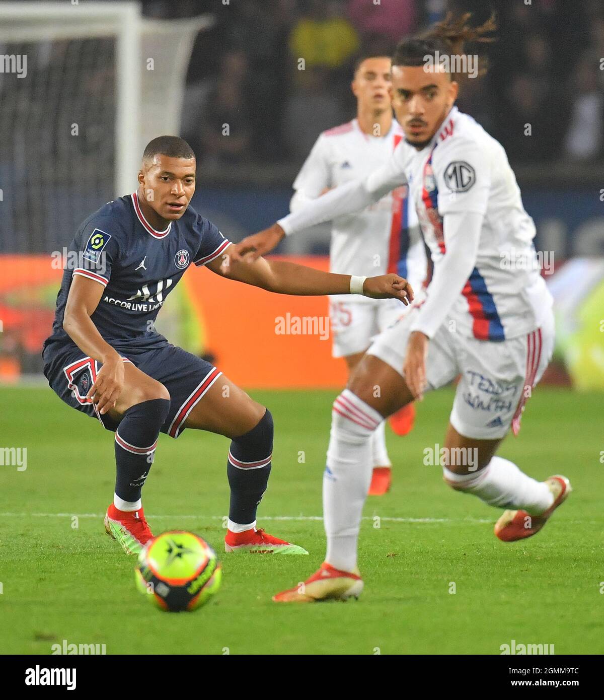 PSG's Kylian Mbappe during the Ligue 1 Paris Saint Germain (PSG) v ...