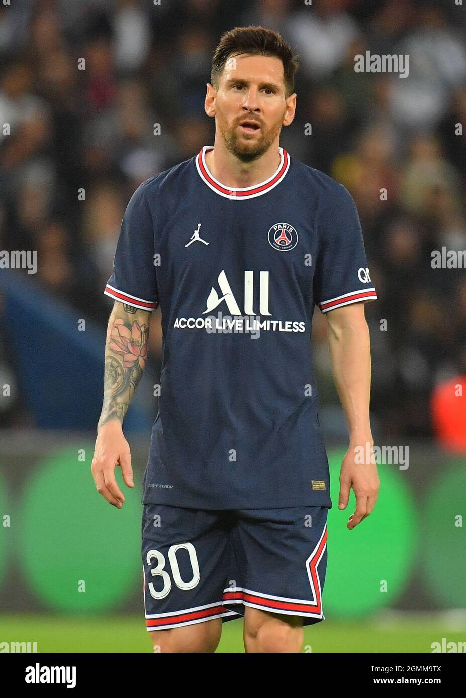 PSG's Lionel Messi during the Ligue 1 Paris Saint Germain (PSG) v ...