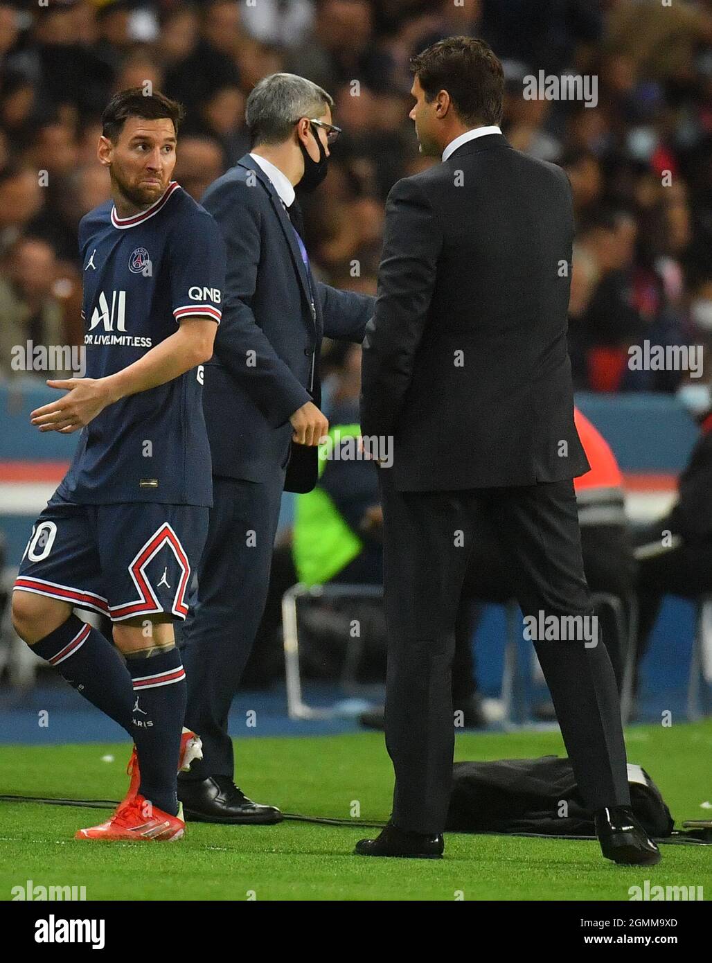 PSG's Lionel Messi during the Ligue 1 Paris Saint Germain (PSG) v ...