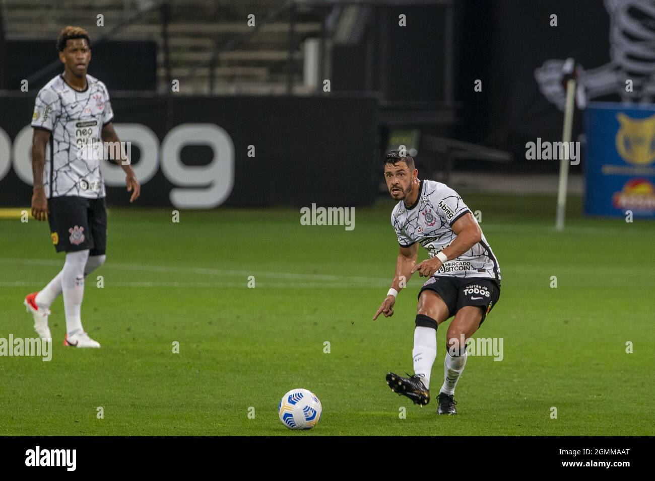 Corinthians forward Giuliano during the Campeonato Brasileiro Serie A ...