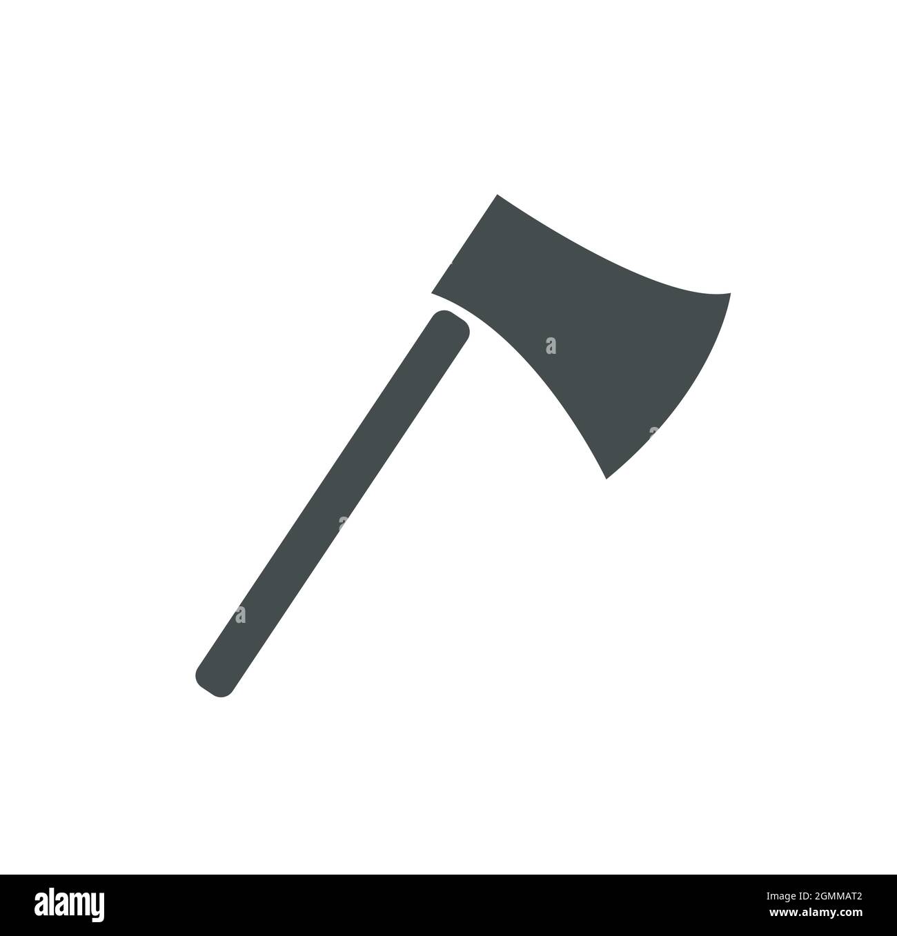 Axe icon vector Black and White Stock Photos & Images - Alamy