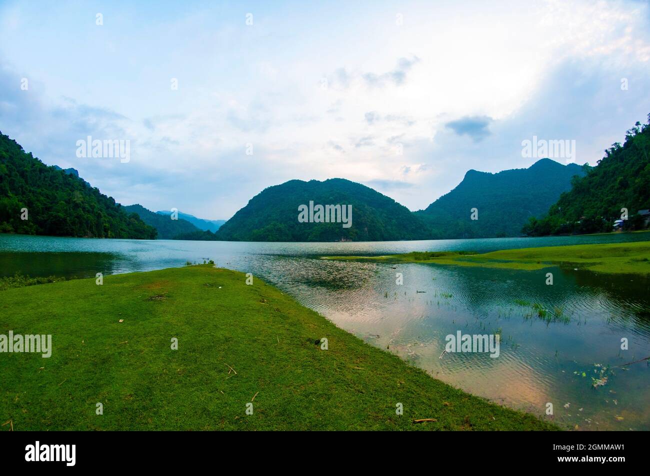 Ba Be lake in Bac Kan province northern Vietnam Stock Photo - Alamy