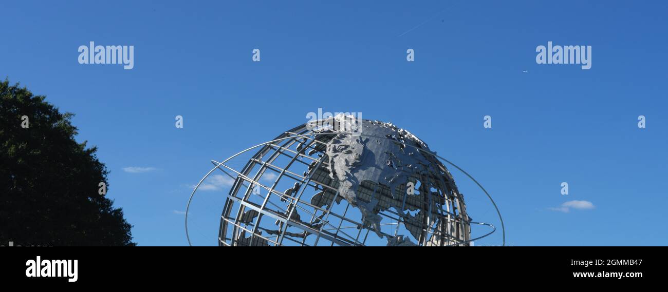 The Unisphere - Flushing Meadows , Corona Park, Queens New York ...
