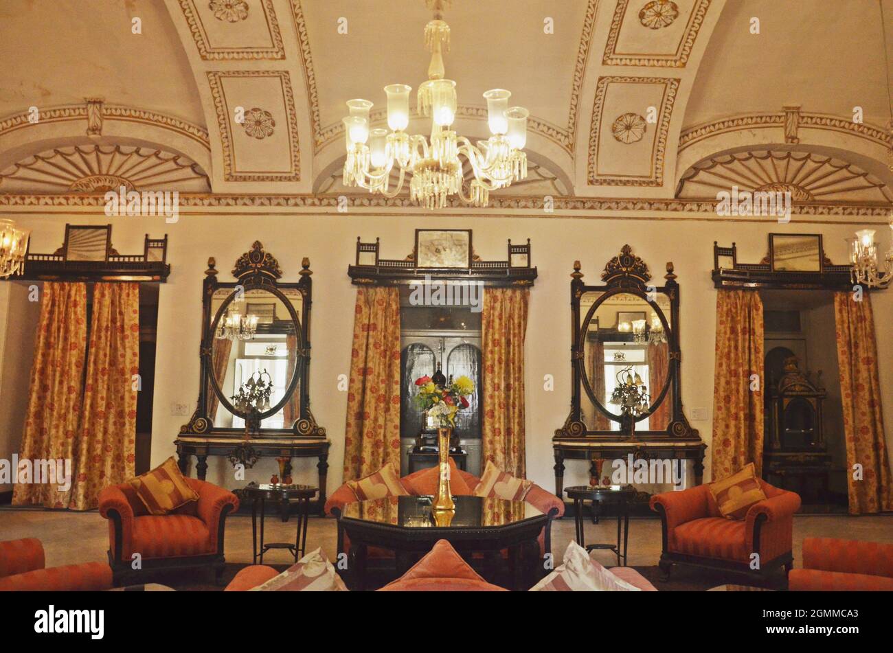 Jyotiraditya Scindia Palace Interior Window To Scindia Dynasty's