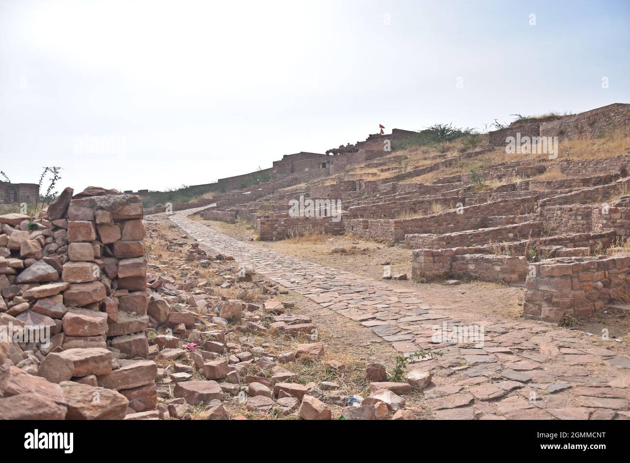 ruins of mandore fort jodhpur rajasthan india Stock Photo - Alamy