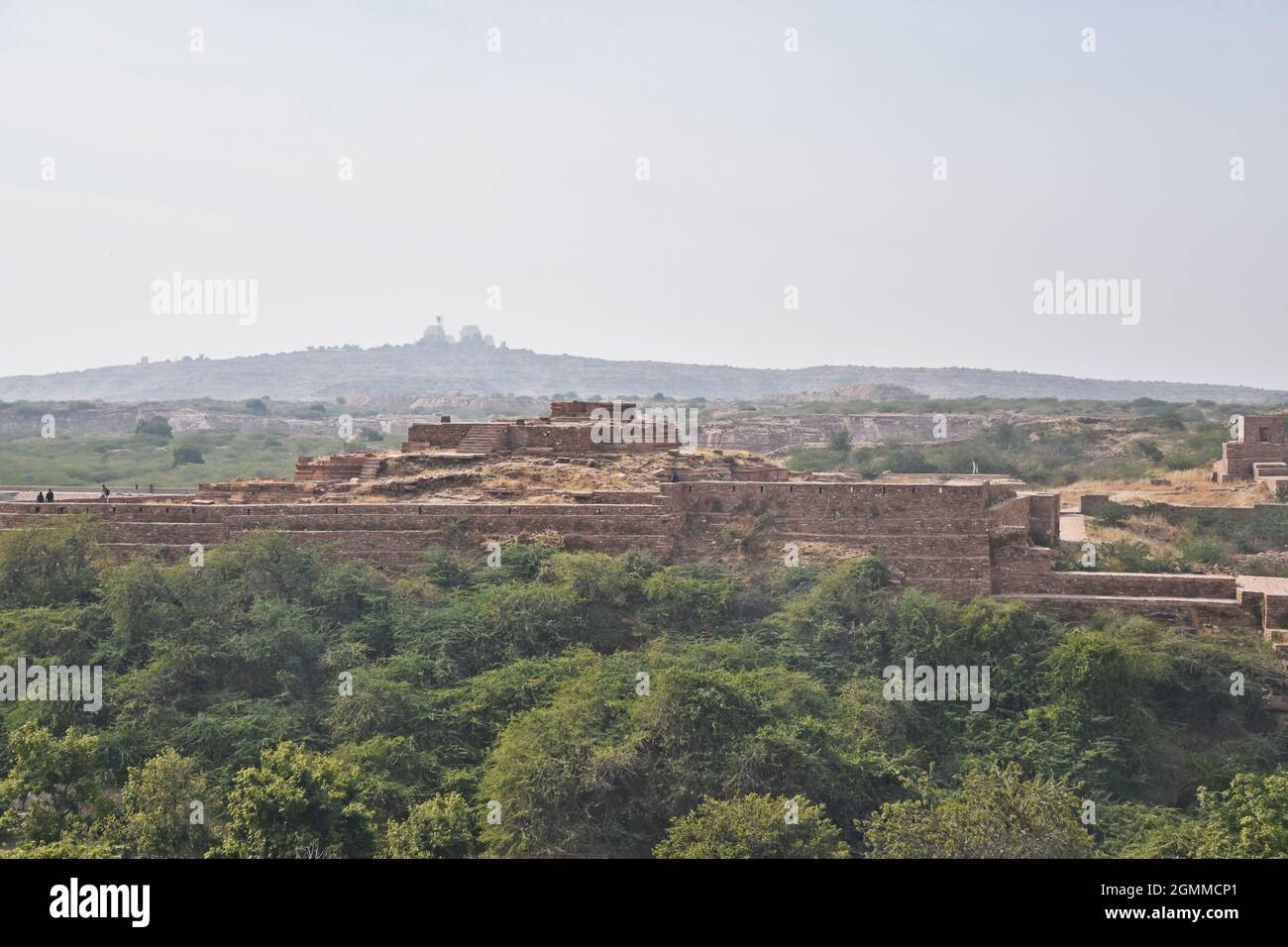 ruins of mandore fort jodhpur rajasthan india Stock Photo - Alamy