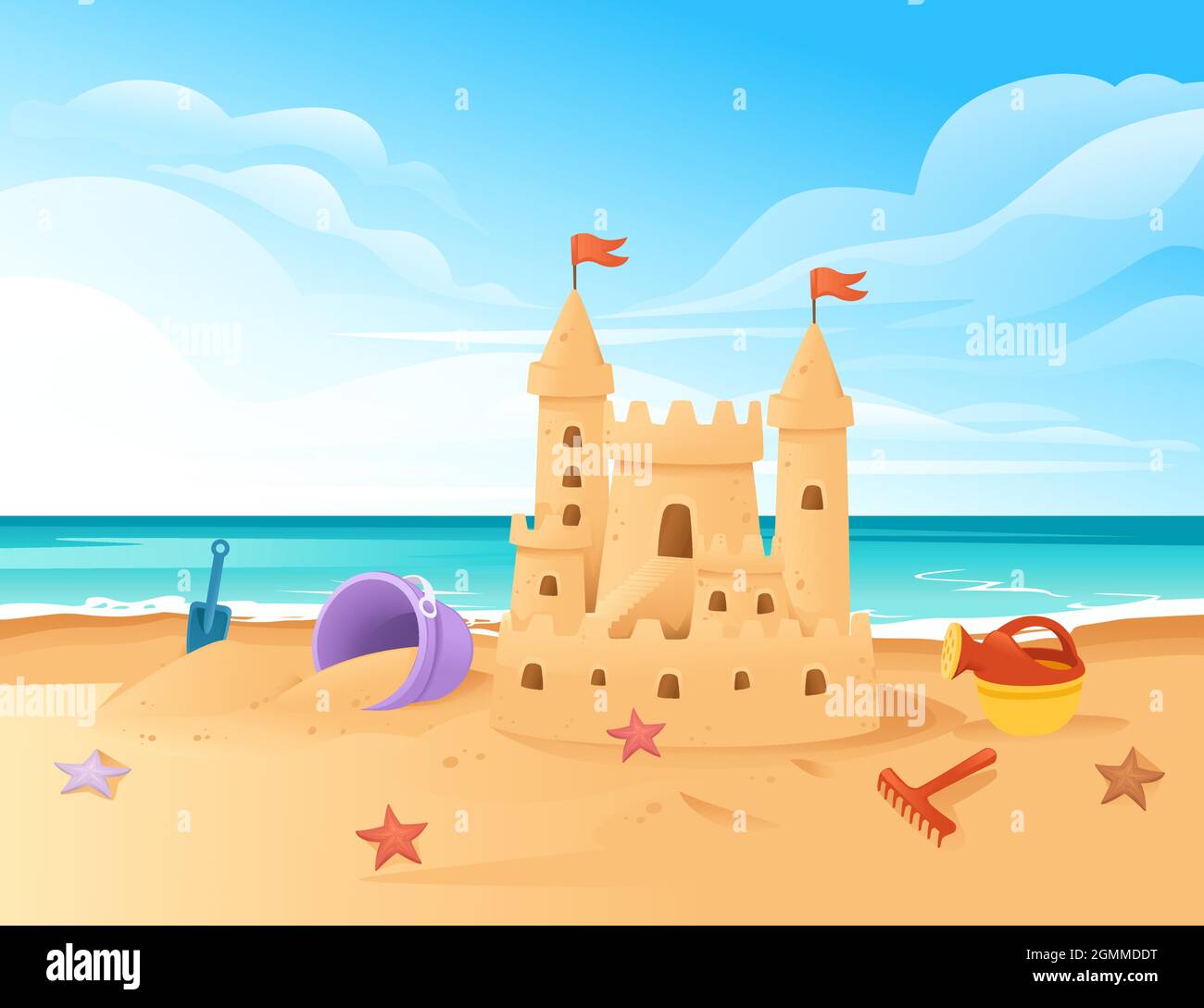 Sandcastles Clipart Heart