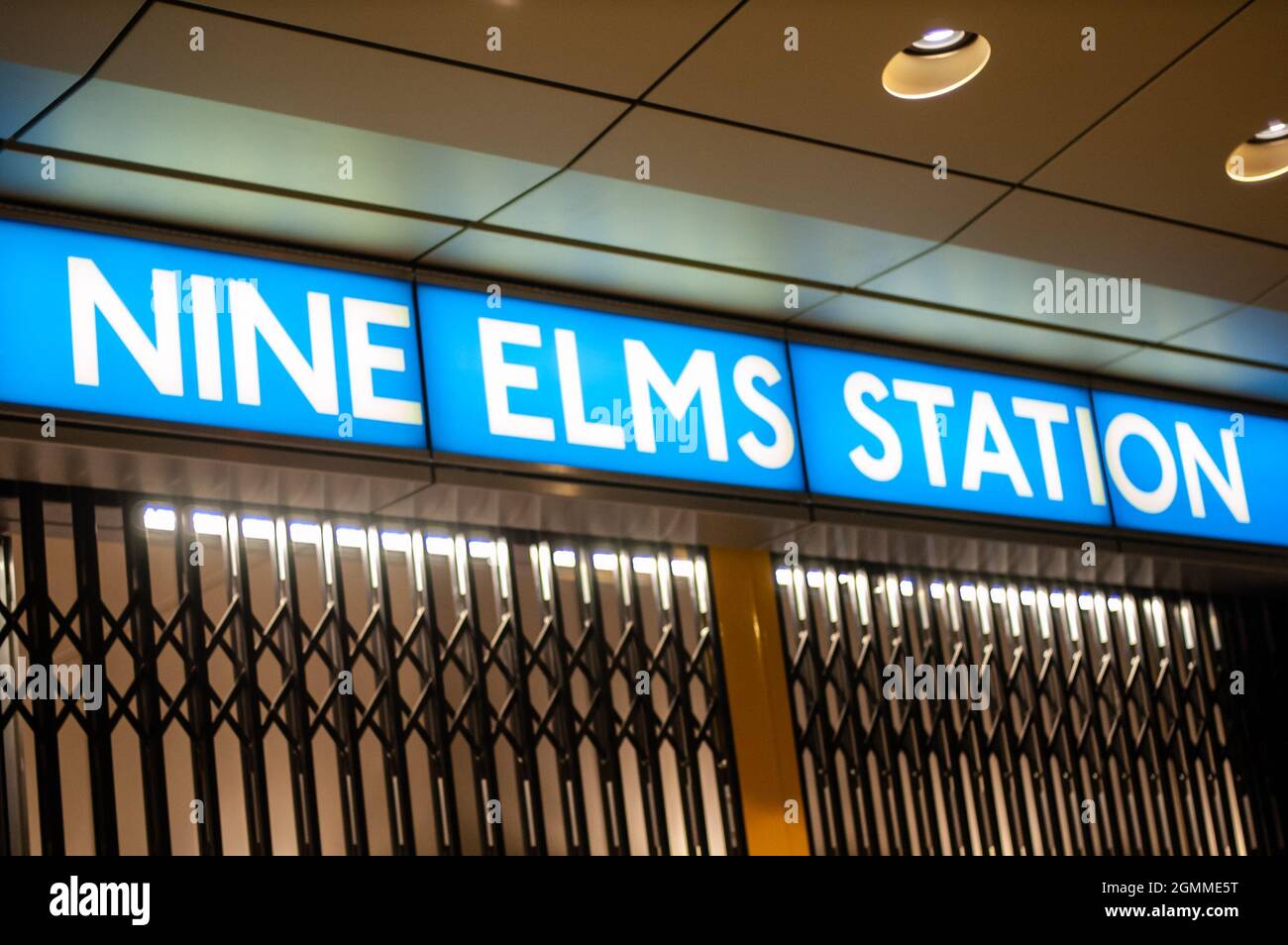 Nine Elms, London, England. 20th September 2021. Nine Elms Underground ...