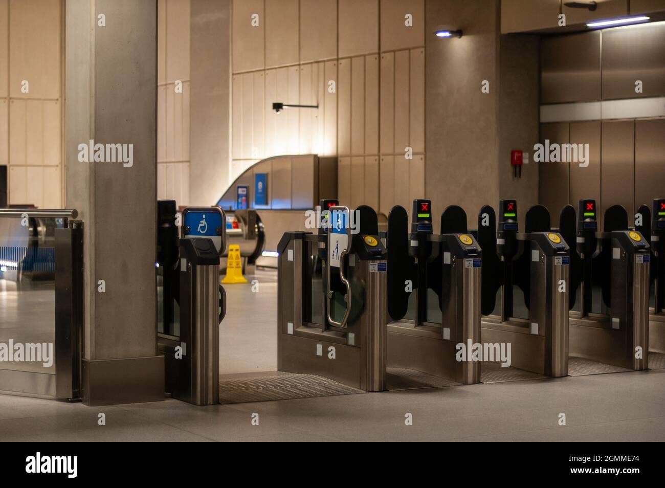 Nine Elms, London, England. 20th September 2021. Nine Elms Underground ...