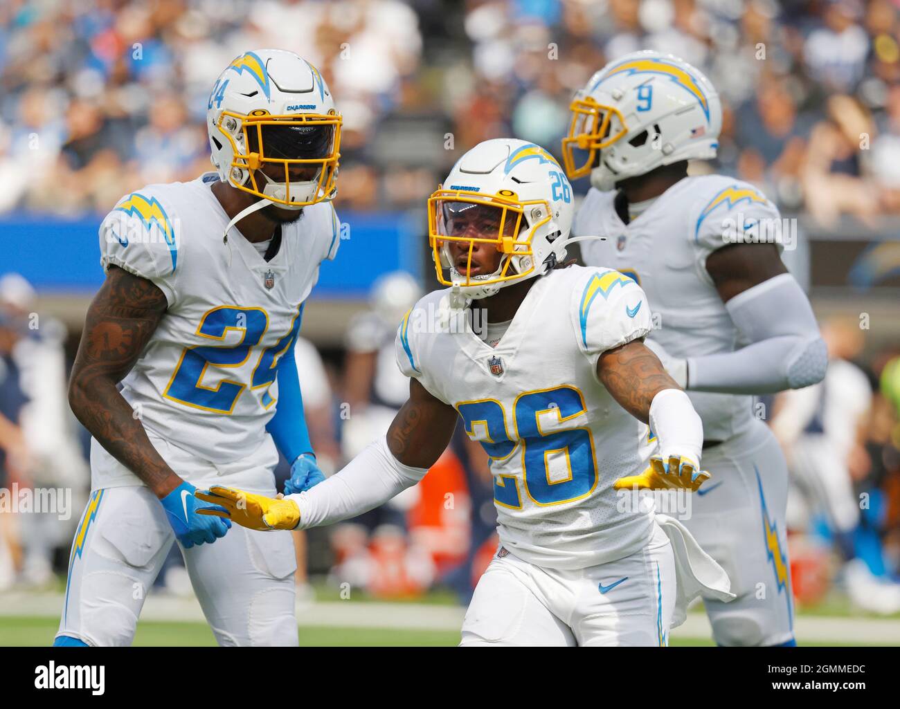 September 19, 2021 Los Angeles Chargers cornerback Asante Samuel Jr ...