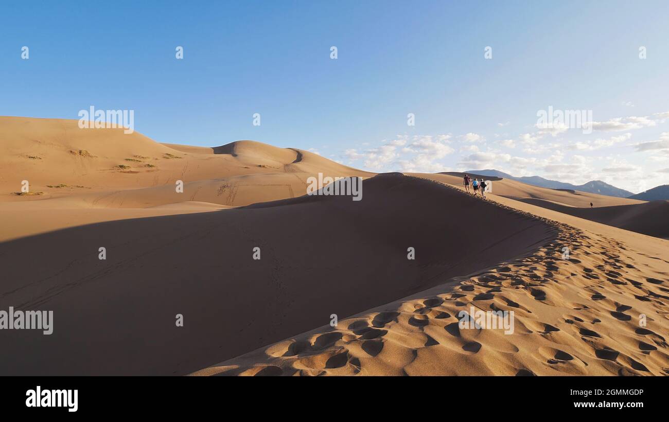 Great Sand Dunes National Park and Preserve in Duncan, USA Stock Photo ...