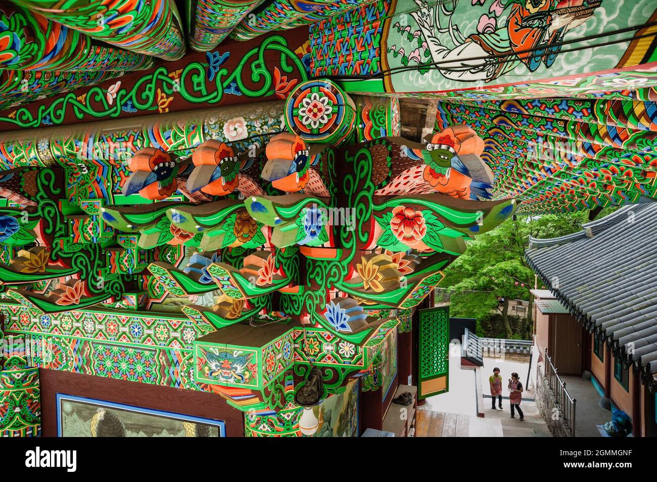 Bukhansan temple hi-res stock photography and images - Alamy