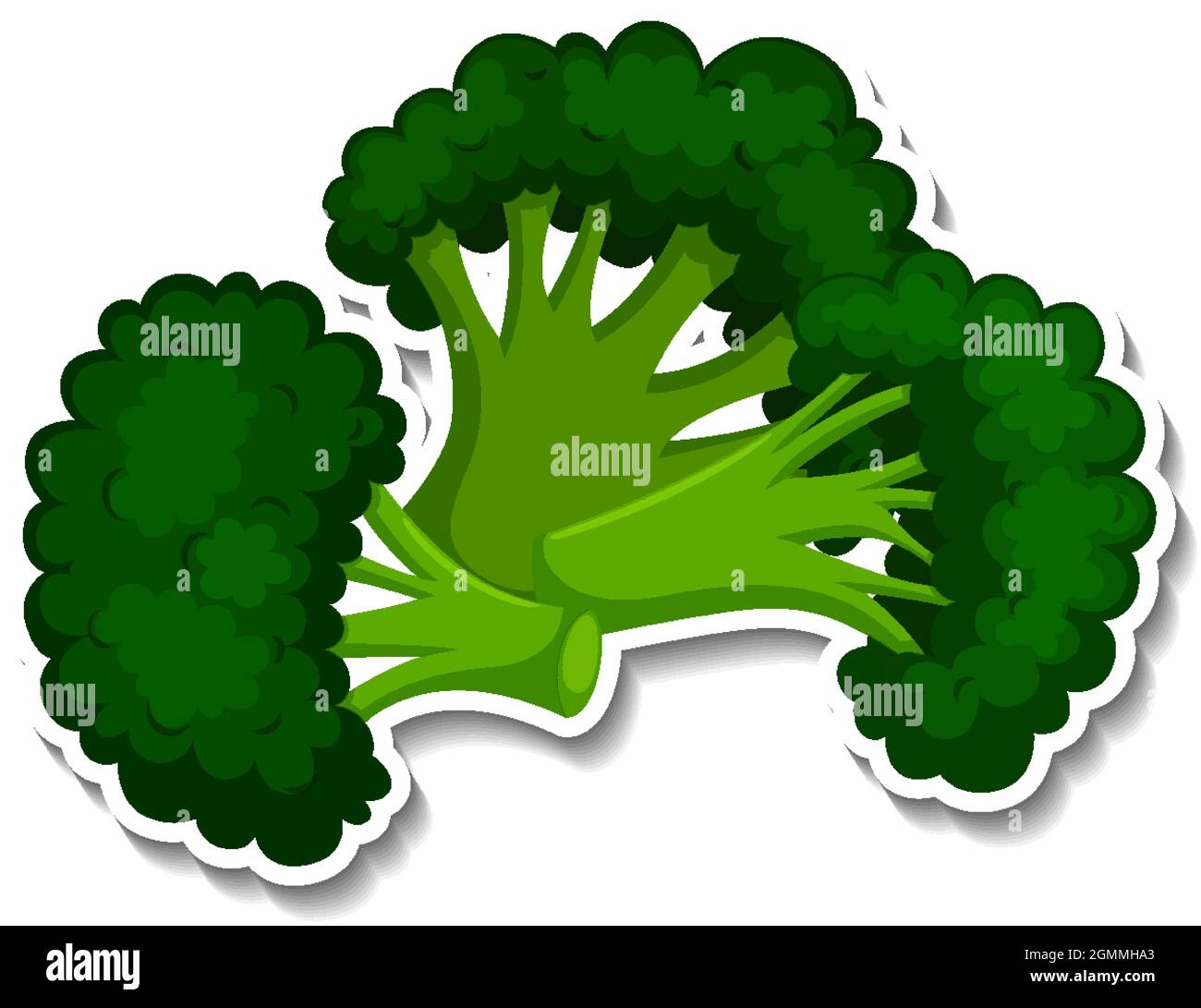 Broccoli sticker hi-res stock photography and images - Alamy