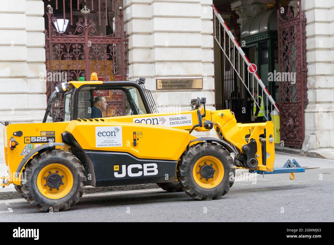 JCB at Foreign Commonwealth & Development Office, London UK Stock Photo ...