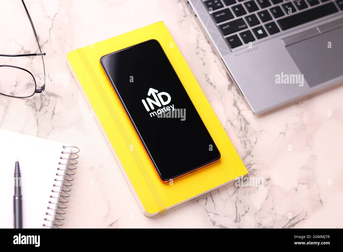 Indmoney logo hi-res stock photography and images - Alamy
