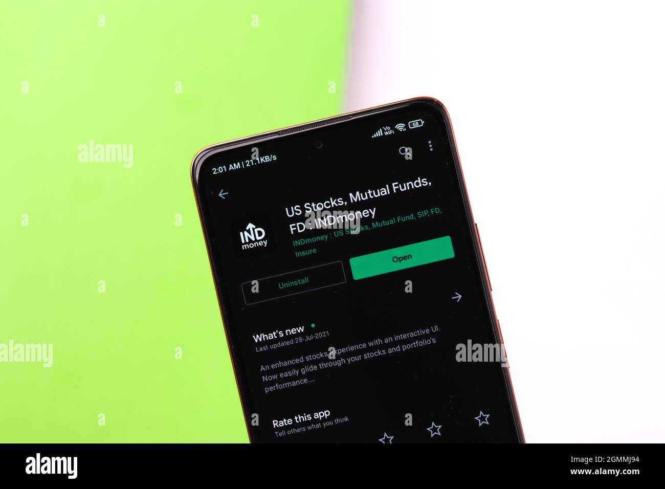 Indmoney logo hi-res stock photography and images - Alamy