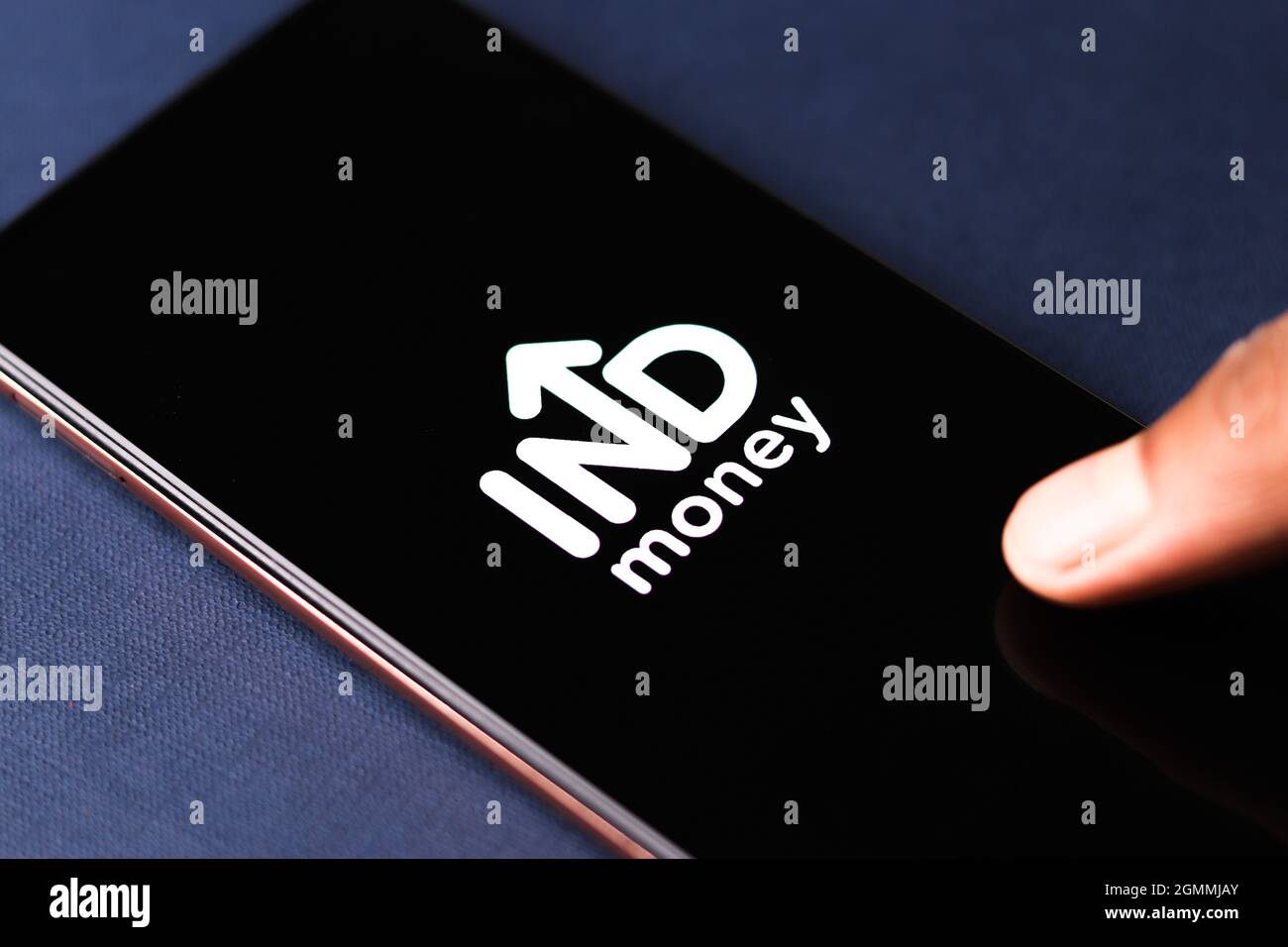 Indmoney logo hi-res stock photography and images - Alamy