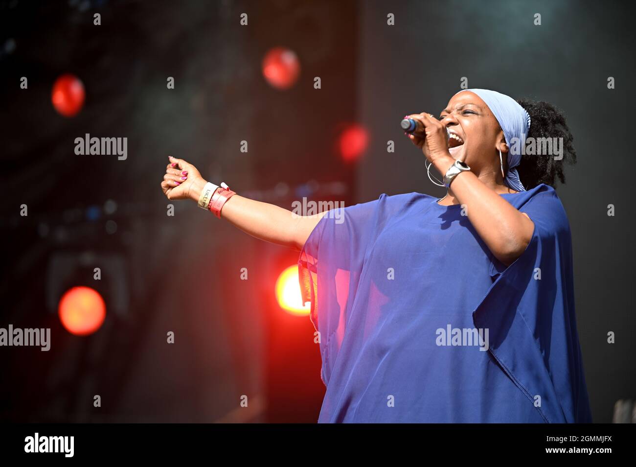 Angie Brown Performing at , Lets Rock 80s , Leeds , UK , 18.09.2021 ...