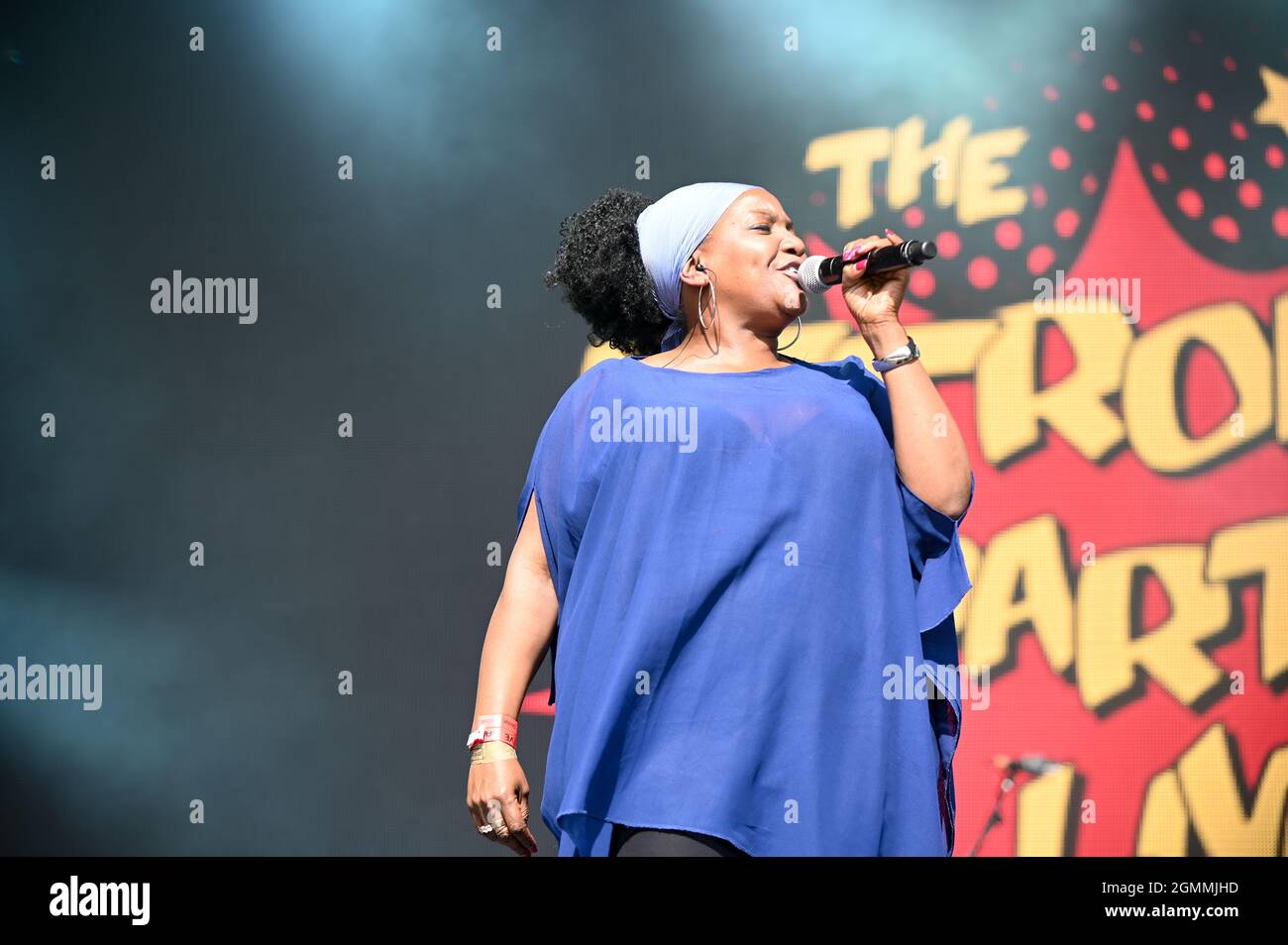 Angie Brown Performing at , Lets Rock 80s , Leeds , UK , 18.09.2021 ...