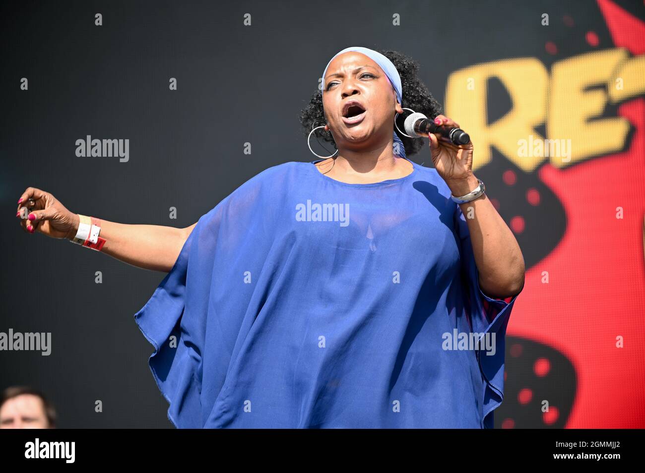 Angie Brown Performing at , Lets Rock 80s , Leeds , UK , 18.09.2021 ...