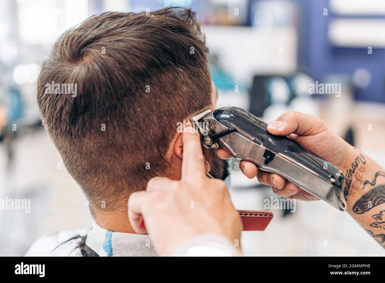 Hand cutting machine hi-res stock photography and images - Alamy