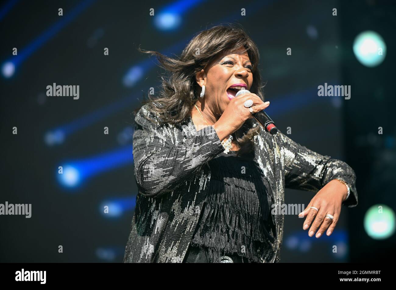 Jaki Graham Performing at , Lets Rock 80s , Leeds , UK , 18.09.2021 ...