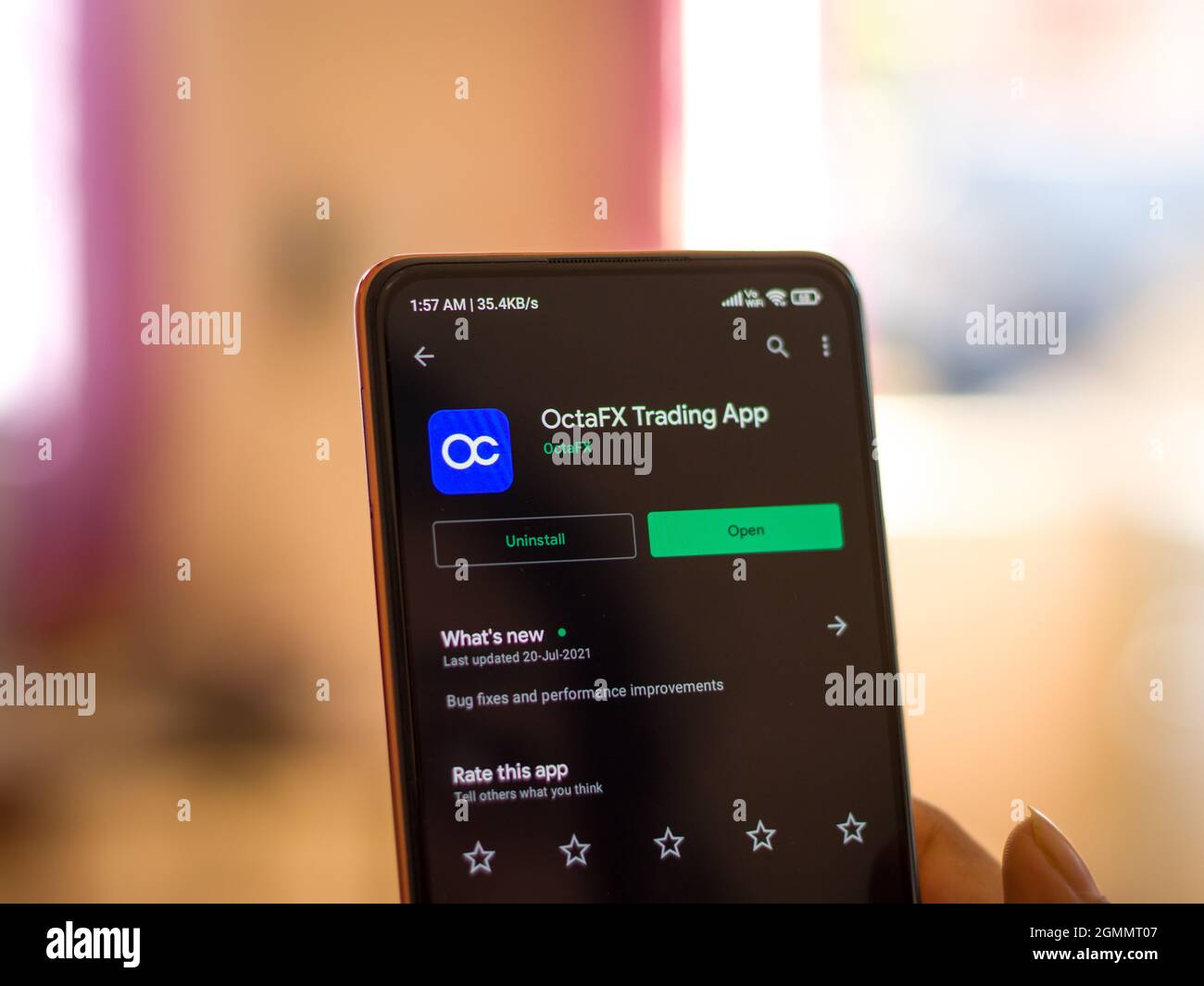 Octafx logo hi-res stock photography and images - Alamy