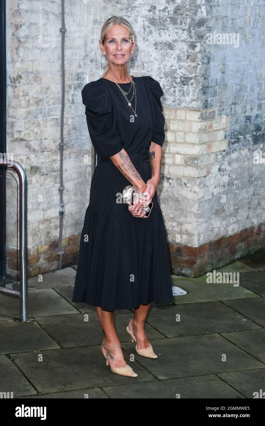 Ulrika Jonsson arriving at the Sun Who Cares Wins Awards on Tuesday 14 ...