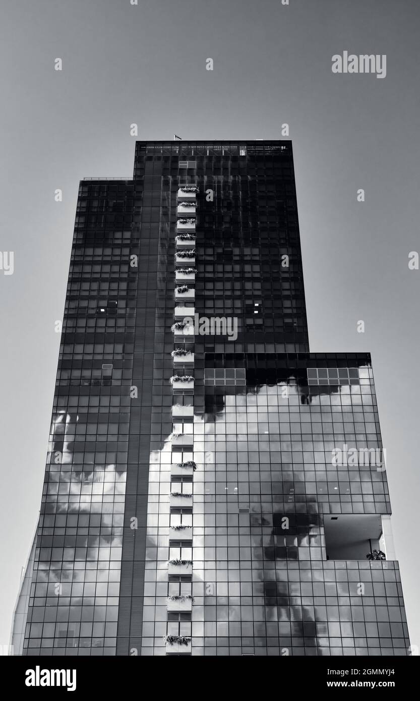 Black clouds on a building hi-res stock photography and images - Alamy