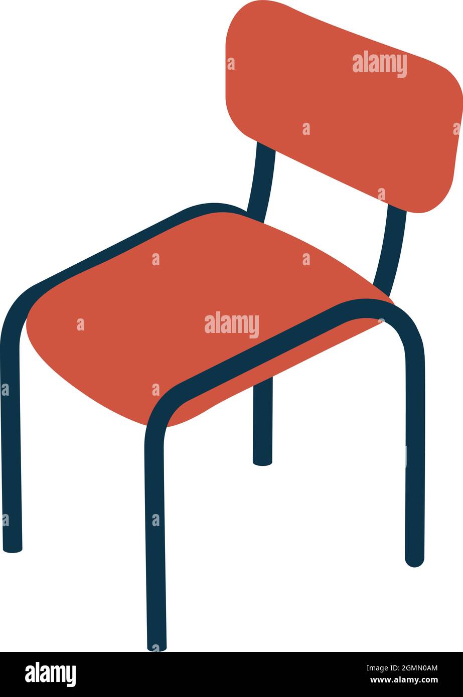 Red chair icon cartoon Stock Vector Images - Alamy