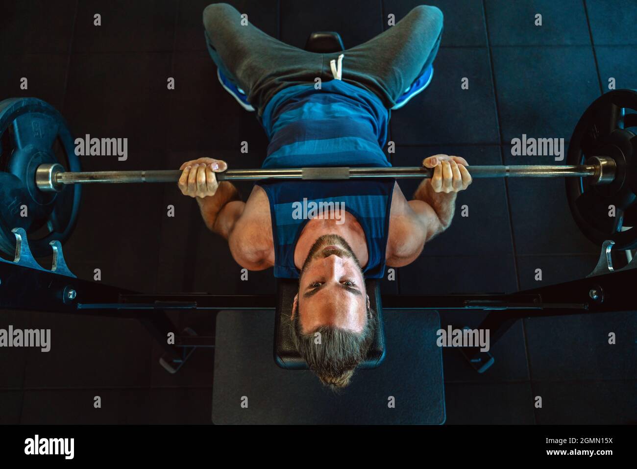 Handsome muscular man hi-res stock photography and images - Alamy